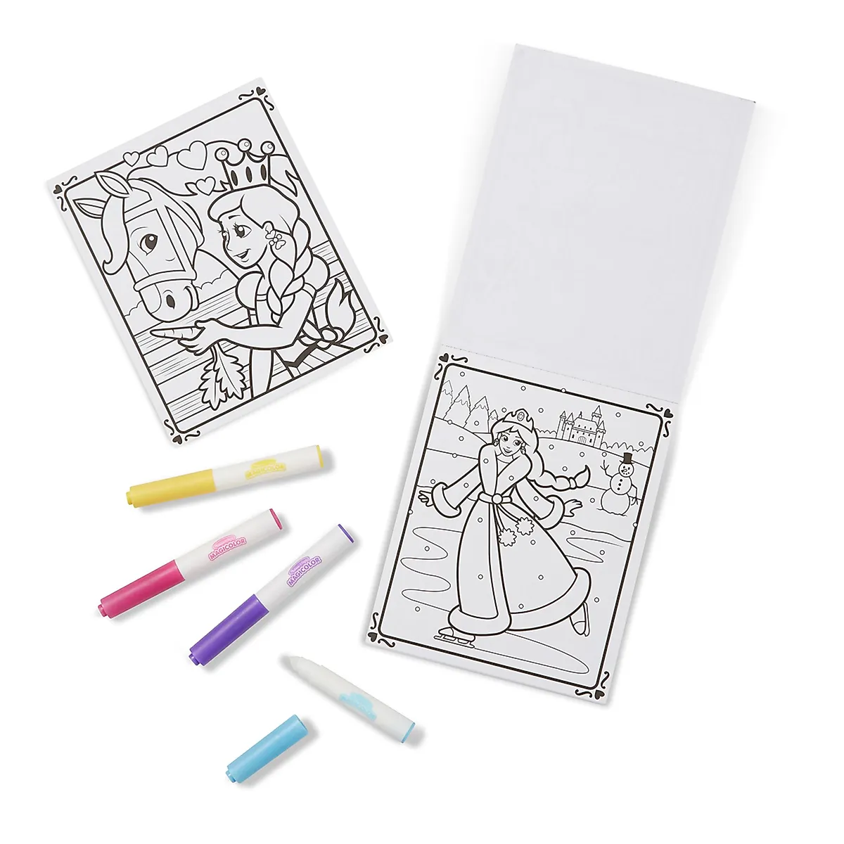 Melissa & Doug On the Go Magicolor Coloring Pad - Princess (18 Pages)