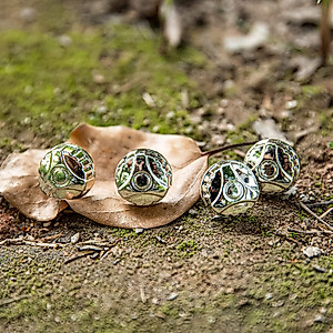 Goture 4PCS Silver Universal Screw Caps Covers - Durable Fishing Tackle Accessories for Replacing Fishing Spinning Reel Handle Screw Caps