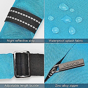 OSOCE Anti-Theft Waterproof Shoulder Backpack Sling Chest Crossbody Bag Cover Pack Rucksack Bicycle Sport