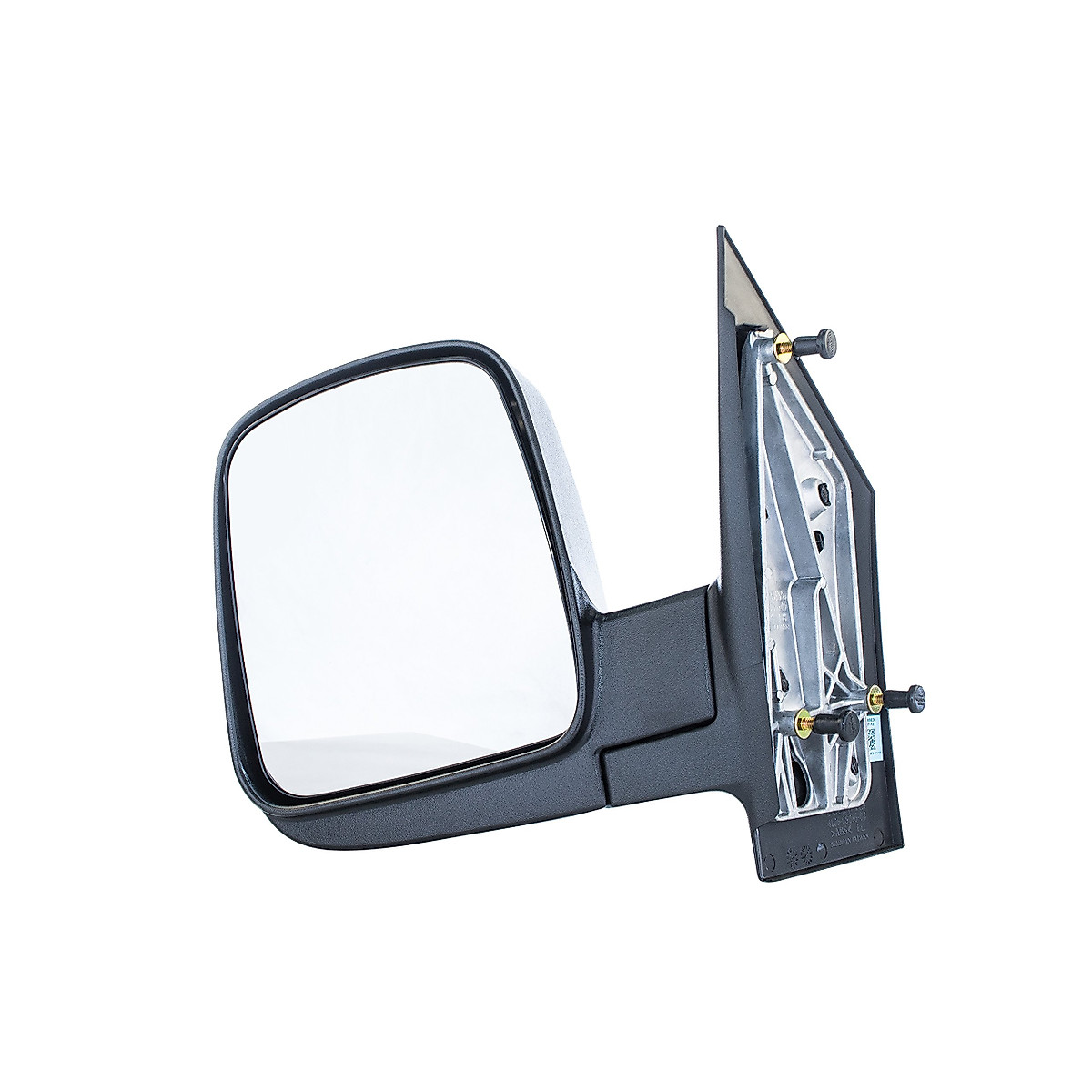 Dependable Direct Driver Side Mirror for Chevy Express, GMC Savana (03 04 05 06 07 08 09 10 11 12 13 14 15 16 17) Textured Non-Heated Folding Left Outside Rear View Replacement Door Mirror - GM1320284