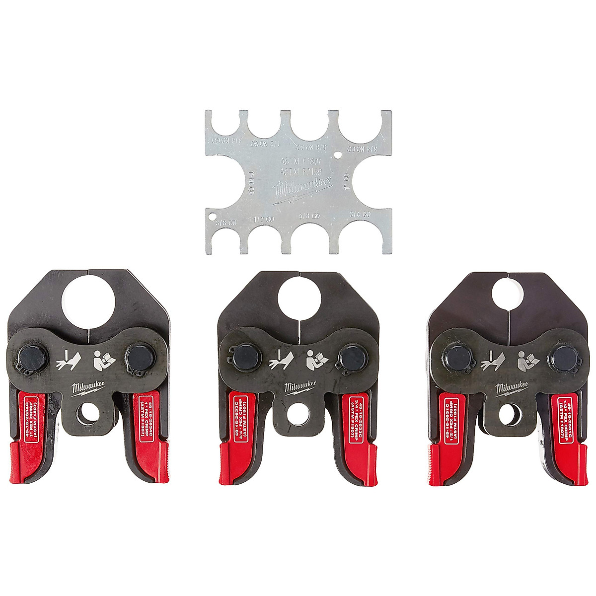 Milwaukee 2674-22C Short Throw Press Tool Kit w/ PEX Crimp Jaws (Renewed)