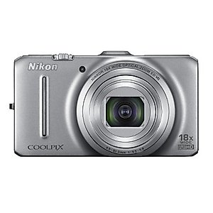 Nikon Coolpix S9300 16.0 MP Digital Camera - Silver