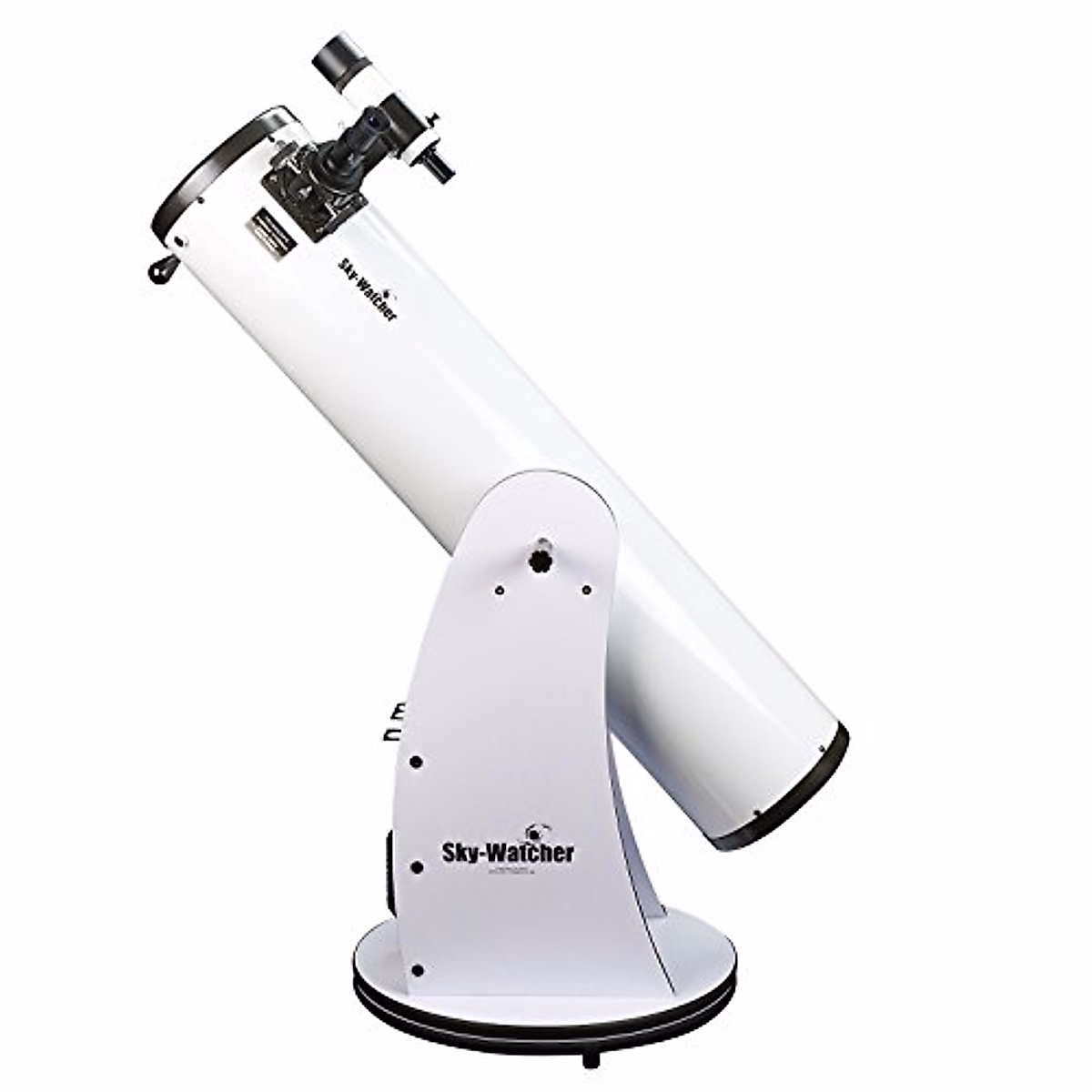 Sky Watcher Classic 200 Dobsonian 8-inch Aperature Telescope – Solid-Tube – Simple, Traditional Design – Easy to Use, Perfect for Beginners, White (S11610)