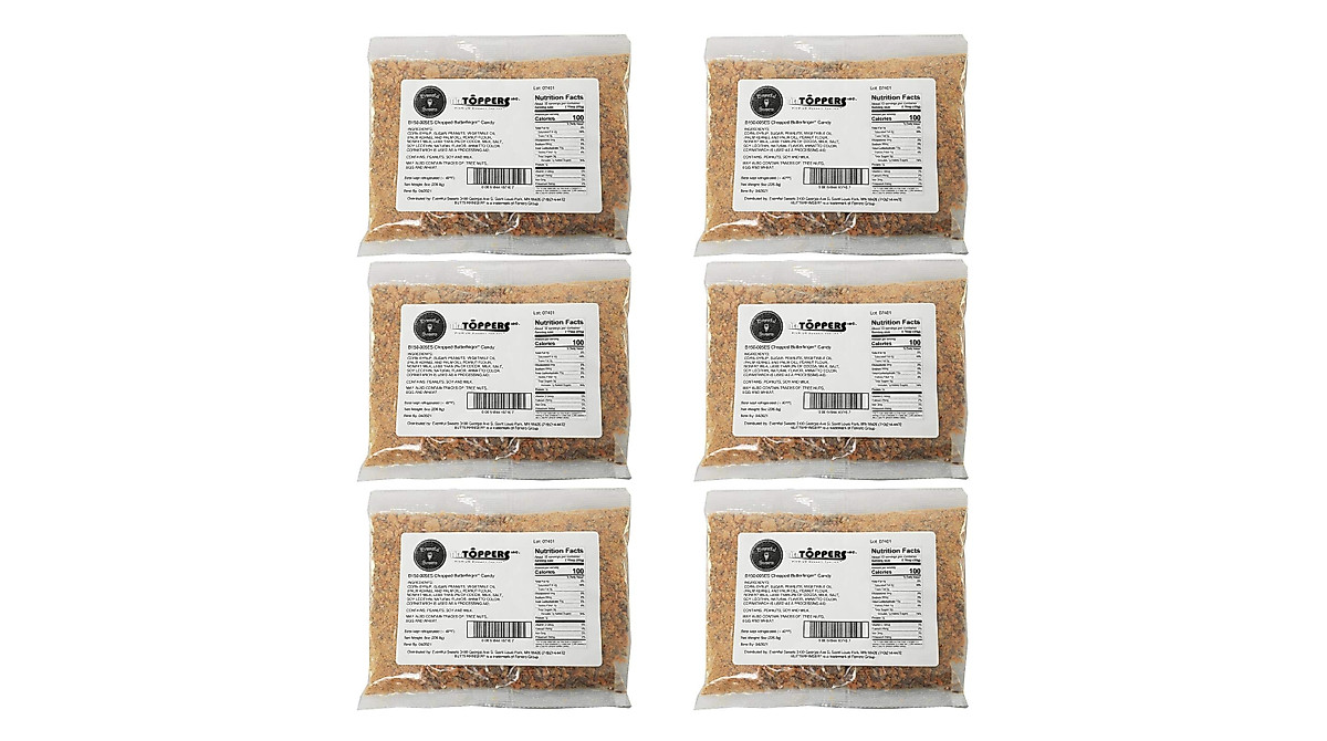 Butterfinger Chopped Candy 3 LBS - Bulk Baking & Topping