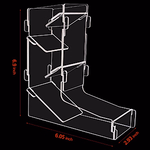 Dice Tower, Dice Rolling Tower Kit with Double Sided Matte Protective Film, Please Tear Off Before Use & Tray Collapsible Portable Easy Roller for Desktop Board Game,RPG, D&D & Foxta