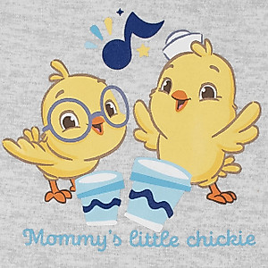 Canticos Unisex-Baby Boys' 2-Pack Long Sleeve Bodysuits, Grey, 3-6 Months