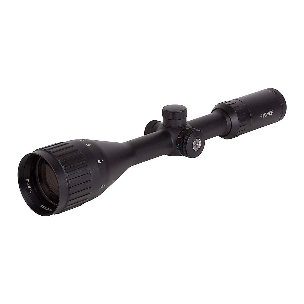Vantage IR Riflescope 3-9X50 AO, 1", Mil Dot (Etched)