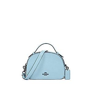 Coach Women's Serena Satchel in Crossgrain Leather (Waterfall)