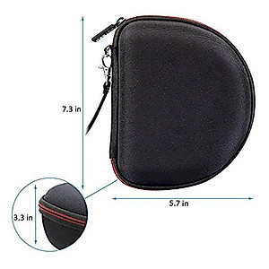 LTGEM Headphone Case for Beats Studio3/Solo3/Solo2/Solo Pro Wireless On-Ear Headphones - Travel Carrying Storage Bag(Case Only)
