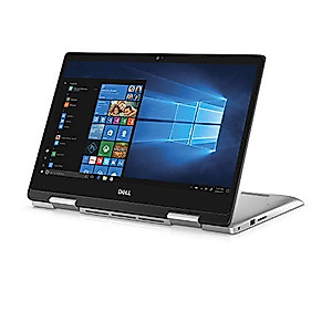 Dell Inspiron 2-in-1 Laptop LED-Backlit Touch Display, i7-8565U, 8GB 2666MHz DDR4, 256 GB m.2 PCIe SSD, 14", Silver, Alexa Built-In (i5482-7069SLV-PUS)
