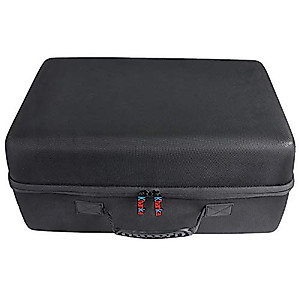 Khanka Storage Case Replacement for Sony Playstation 5 Console Standard Edition/Digital Edition (Black)