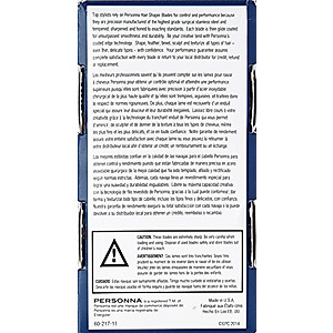 Personna Hair Shaper Blades, 60 Count