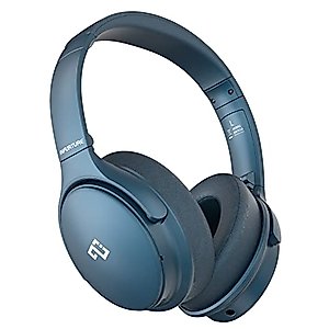 INFURTURE Active Noise Cancelling Headphones, H1 Wireless Over Ear Bluetooth Headphones, Deep Bass Headset, Low Latency, Memory Foam Ear Cups,40H Playtime