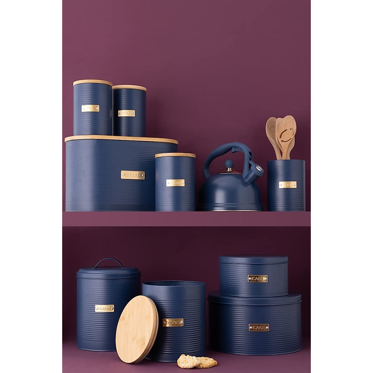 Typhoon Otto Collection | Set of 2 Cake Tins - Navy