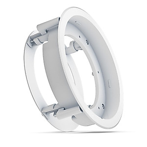 Fusion 1 Pair SG-FL773SPG 7.7" Signature i3 Series RGB LED Marine Coax Gray Sport Grills with 1 Pair Fusion MS-FM77KIT 7.7" White Flush Mount Kit