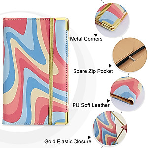 Waitress Book, Server Books for Waitress with Zipper Pocket Cute Serving Waiter Book for Waitress Notepad with Money Pocket and Zipper