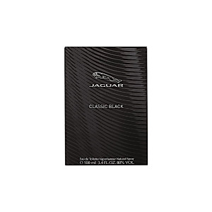 Jaguar Eau de Toilette Spray for Men, Black, 3.4 Ounce