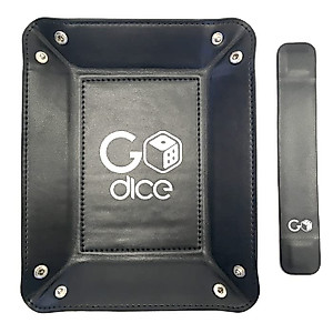 GoCube GoDice Accessory Bundle - USB Charger, Dice Cup, & Unique Foldable Dice Tray to Enhance Your Playing Experience at Home or On The Go. A Perfect Add On for GoDice Owners & Games
