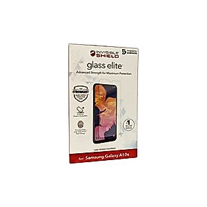 ZAGG for Galaxy A10e InvisibleShield Glass Elite Screen Protector - Clear