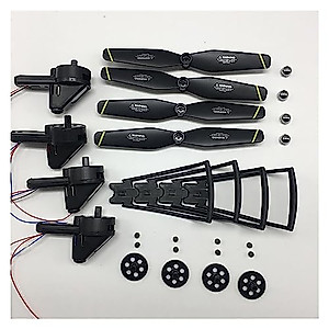 XUCHIL SG700 S169 SG700-D Drone RC Quadcopter Spare Parts Fold Wing Arm Include Gears LED Axis Motor Set Upgrade Bearing Etc Part Kit (Color : 8620 Version motor-14, Size : .)