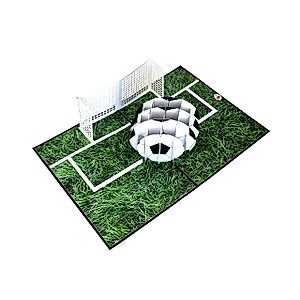 Soccer Pop Up Birthday Card, 3D Greeting Card, Congratulations Card for Sports Fan, Soccer Team