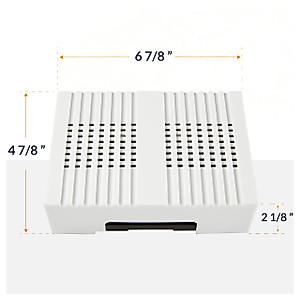 Newhouse Hardware CHM4 Doorbell Chime, White