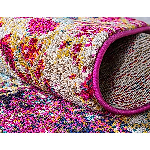 Rugs.com El Paso Collection Rug – 9'x12' Multi Medium Rug Perfect for Living Rooms,Large Dining Rooms,Open Floorplans,Multicolor