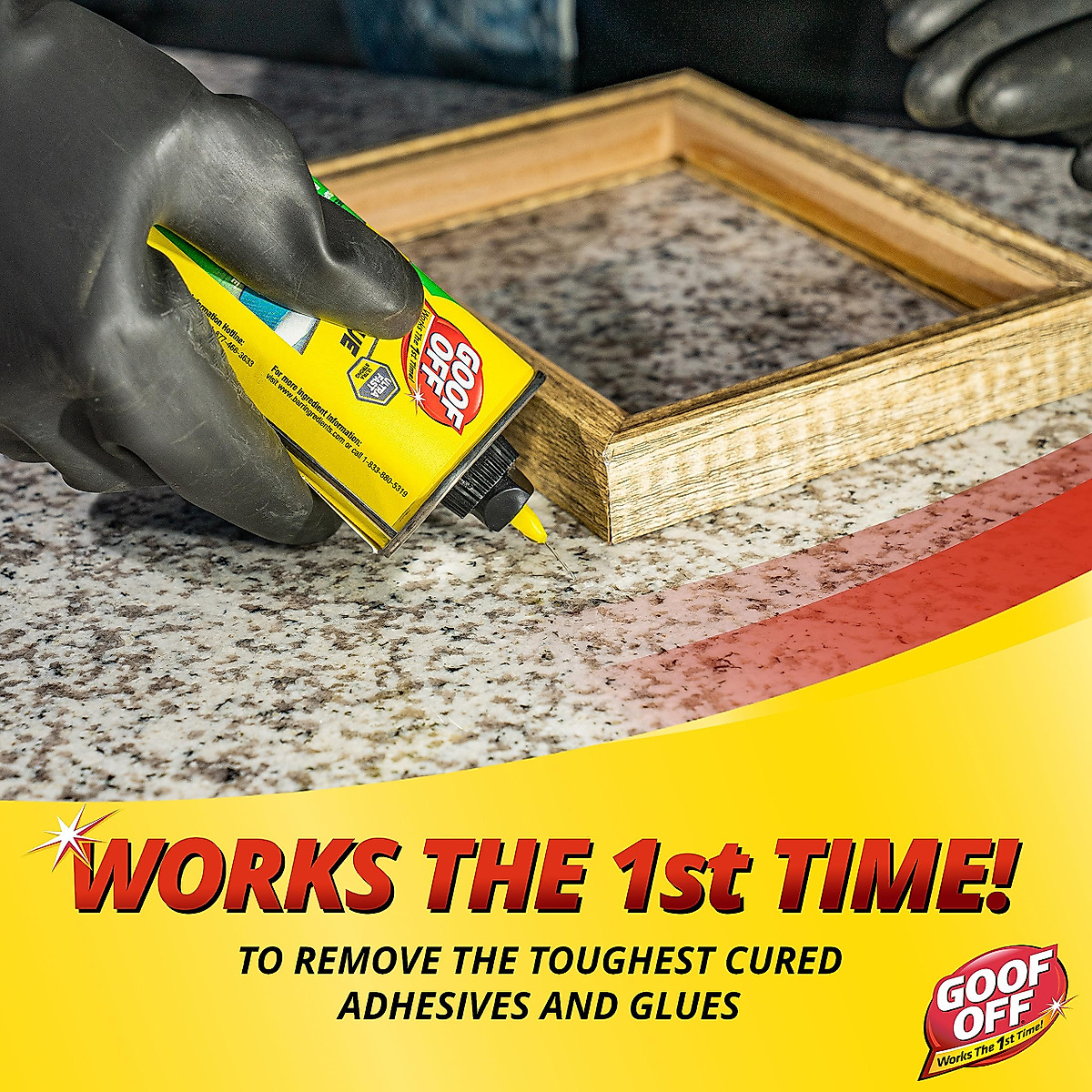 Goof Off Super Glue Remover - 4 oz. can, Yellow (FG678)