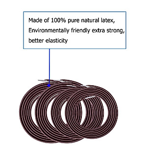 SunnyZoo Professional Replacement Cords for Zero Gravity Recliner Repair Tool for Lounge Chair(Brown-8Cords)