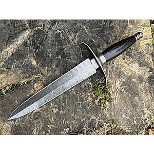 Perkin Damascus Steel Hunting Knife Handmade Knife Knives One Kind of Knife