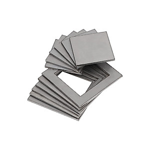 Luckyweld Welding Practice Kit, Mild Steel Welding Coupons 6pcs, 3 and 2 Inch Wide, Suitable for Novice MIG, TIG, Stick, Arc,MMA Welding Kit(Mild steel)