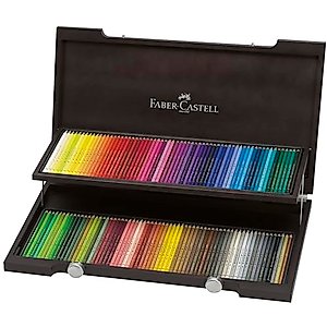 Polychromos 120 Pencil Wood Box Set