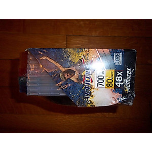 Memorex Action X CD-R Discs 10 Pack Motocross X Games Salomon Sports Adrenaline Hunters CD Included