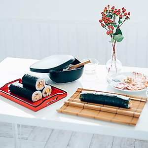 HARIO GO-2B Rice Pot, Microwave Safe, Black, 2 Pieces, Made in Japan