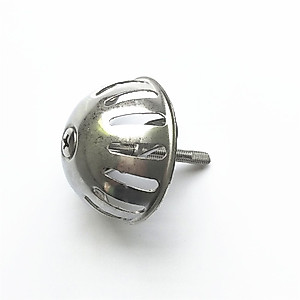 Peterbell Strive Urinal Strainer, Commercial Washout Urinal With Top Spud Filter funnel,Leaky cover,ceramics,White,Chrome finish (Chrome finish)