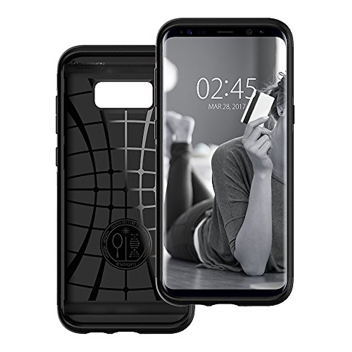 Spigen Slim Armor CS Designed for Samsung Galaxy S8 Case (2017) - Gunmetal