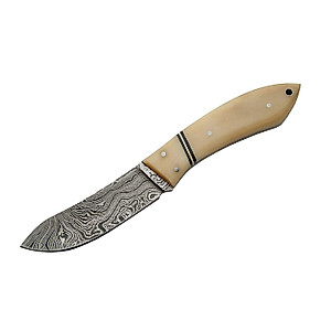 Szco Supplies Damascus Hunter Hunting Knife