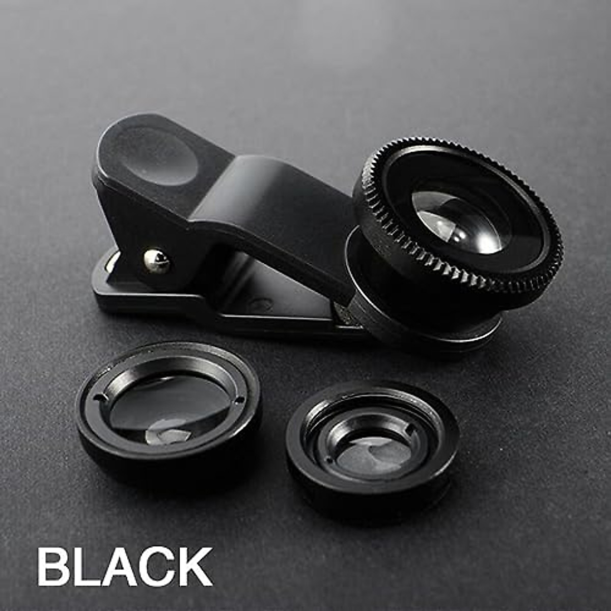 Fisheye Wide Angle Macro Portable 3 in 1 Mobile Phone Camera Lens Clip Macro Smartphone External Lens Android Accessories