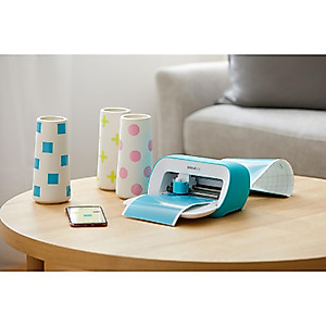 Cricut Joy Smart Permanent Vinyl (5.5 in x 48 in) for Cricut Joy, Create DIY Projects, Decals, Stickers & More, All-Weather & Fade-Proof, Ideal for Indoor/Outdoor Use, Black