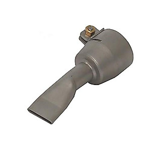 NEICOTOOLS Single Ply Roofing Heavy Duty 45mm Silicone Seam Roller with Heat Gun 40mm Flat Weld Nozzle and 20mm Slot Weld Tip for Triac Hand Held Plastic Welder, Hot Air Welding Gun