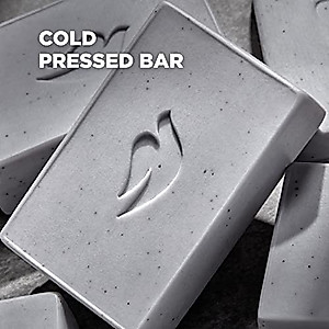 Dove Men+Care Natural Essential Oil Bar Soap Exfoliating Charcoal + Clove Oil 4 Count To Clean And Hydrate Mens Skin 4-in-1 Bar Soap For Men's Body, Hair, Face And Shave 5oz