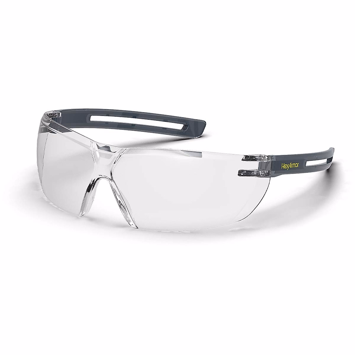 HexArmor LT400 z87 Lightweight Safety Glasses, Clear Lens, TruShield Anti-Fog Coating, Single