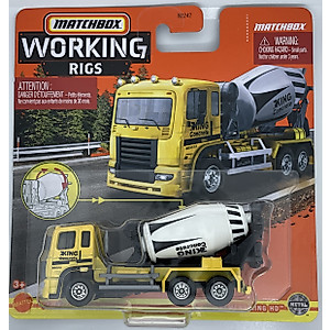 Matchbox - Cement King HD - Working Rigs - 2022 - 14/16