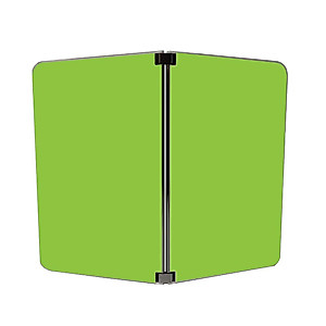 MightySkins Skin for Microsoft Surface Duo - Solid Lime Green | Protective, Durable, and Unique Vinyl Decal wrap Cover | Easy to Apply, Remove, and Change Styles | Made in The USA