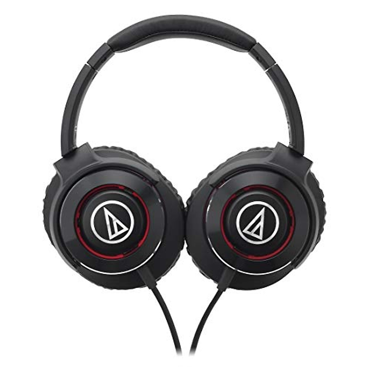 audio-technica Dynamic Closed-type Headphones (black red) SOLID BASS ATH-WS770-BRD