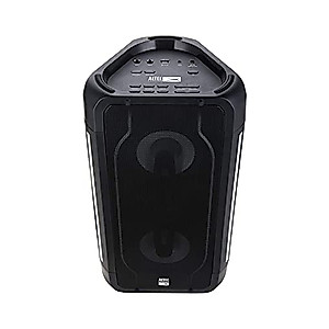 Altec Lansing Shockwave Wireless Party Speaker, Travel Bluetooth Speaker with Rechargeable Battery, Portable Sound System with Microphone (Renewed)