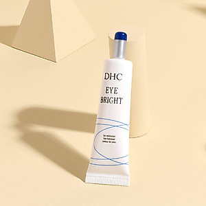 DHC Eye Bright Lightweight Eye Gel Minimizes Dark Circles and Puffy Eyes Absorbs quickly Daytime and Nighttime Use Ideal for All Skin Types, Clear, 0.52 Fl Ounce