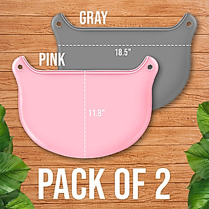 2 Pack Silicone Slow Cooker Liner, Slow Cooker Liners, Ideal for Easy Clean Up, Fits 6-8 Quart, Oval or Round Pot, Slow cook Liners are Reusable and Leak proof, Slow cook bag Liners, Disposable