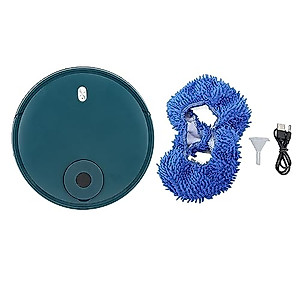 jerss Robot Vacuum and Mop Combo Cleaner Automatic Machine Floor Machine Mopping Machine Product Supply for Flooring Cleaner Robotic Vacuums (Green)