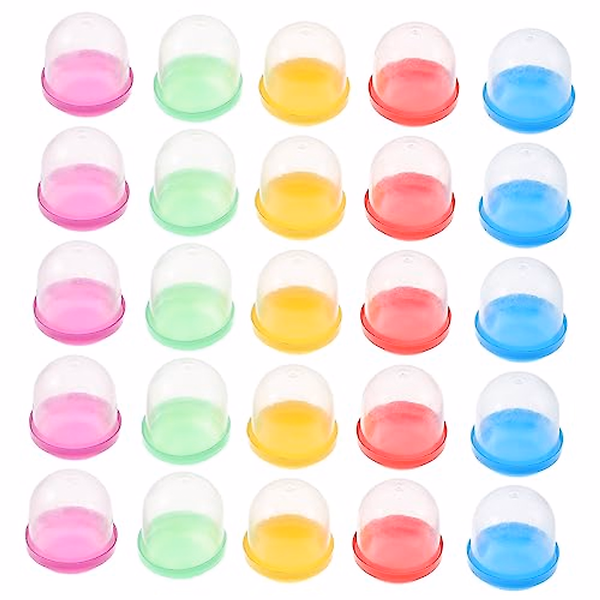 CIMAXIC 50Pcs plastic container a vending machine vending machines basket gift clear container basket filler plastic playes Plastic Ball Decor funny Fillable Balls bulk Storage Box